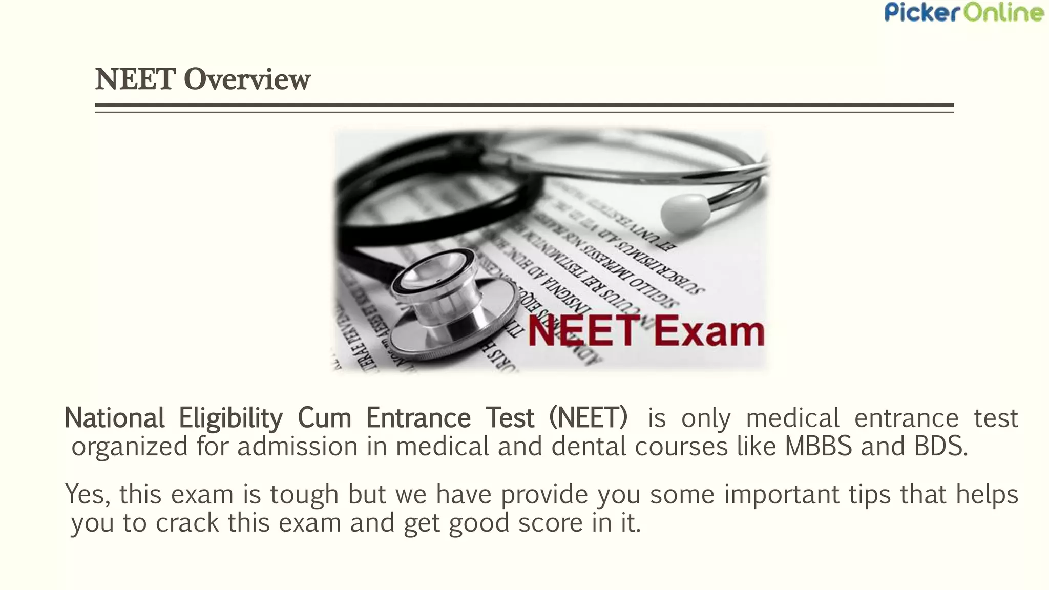 How to Prepare for NEET Exam? | POTX