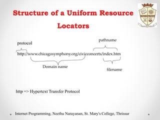 Neethu Narayanan -WEB PROGRAMMING | PPT