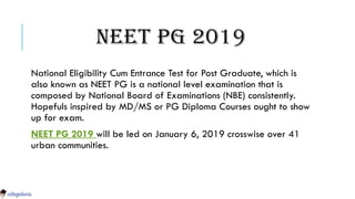 NEET PG 2019 | PDF