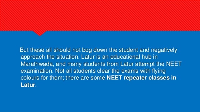 NEET Repeater Classes in Latur | PPT