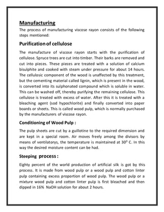 Viscose rayon fiber | DOCX