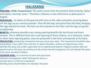 YOGA ASANA BY NEETU RANA | PPT