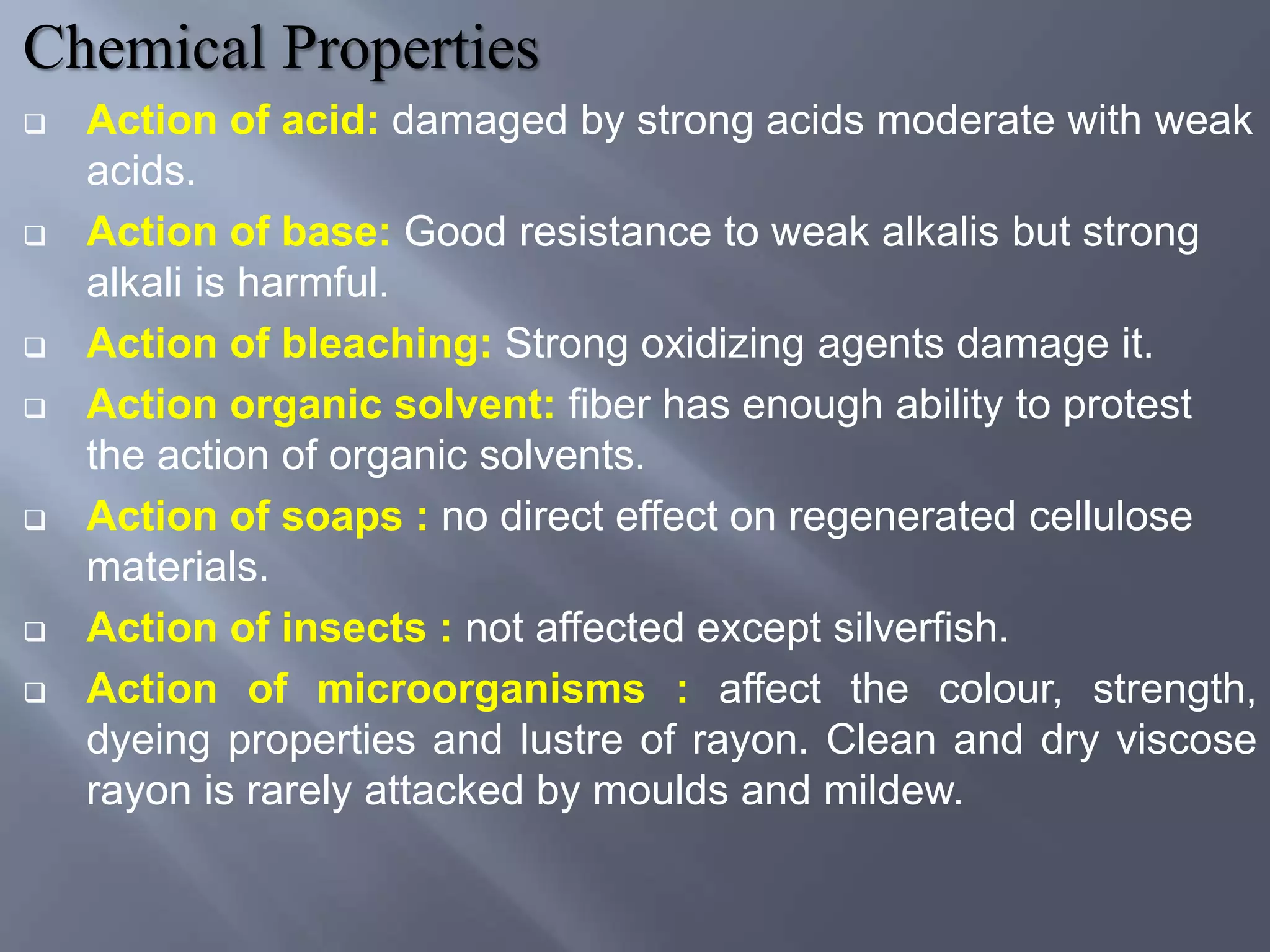 Viscose Rayon Fiber | PPTX