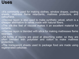 Viscose Rayon Fiber | PPTX
