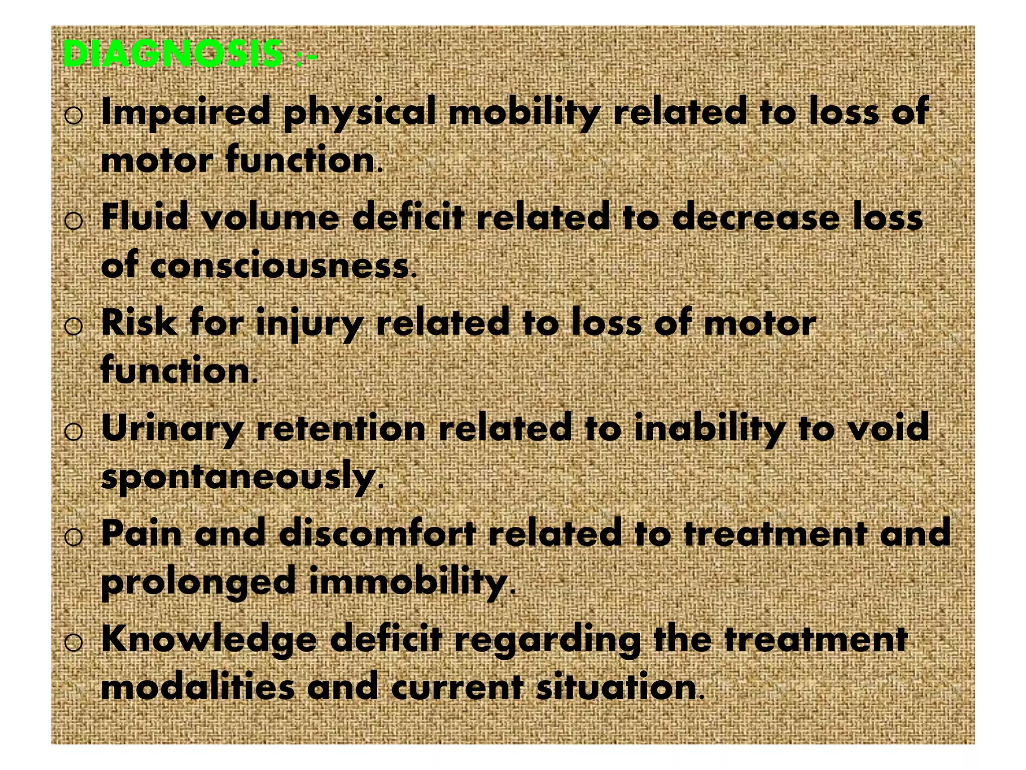 spinal cord injury ppt | PPTX
