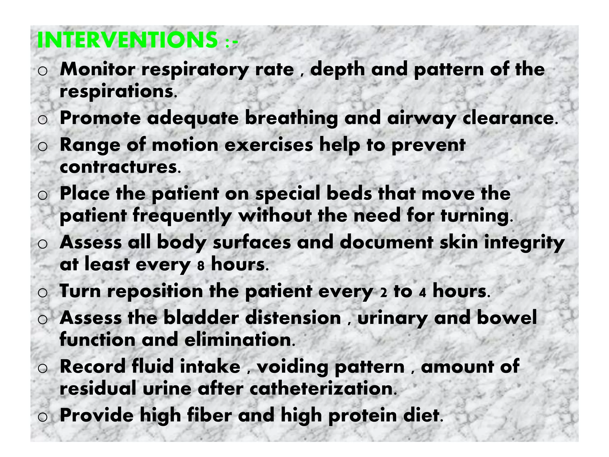 spinal cord injury ppt | PPTX