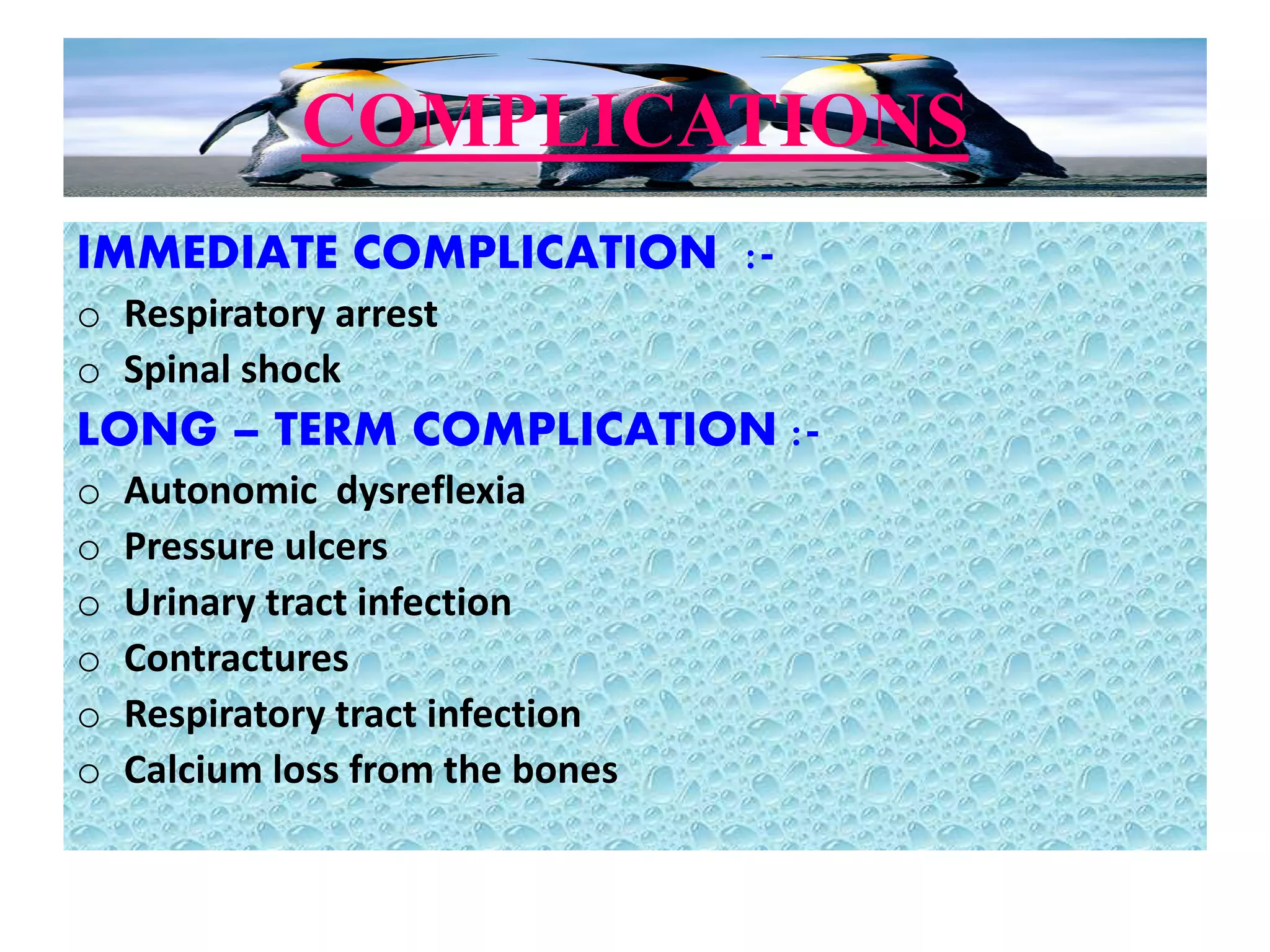 spinal cord injury ppt | PPTX