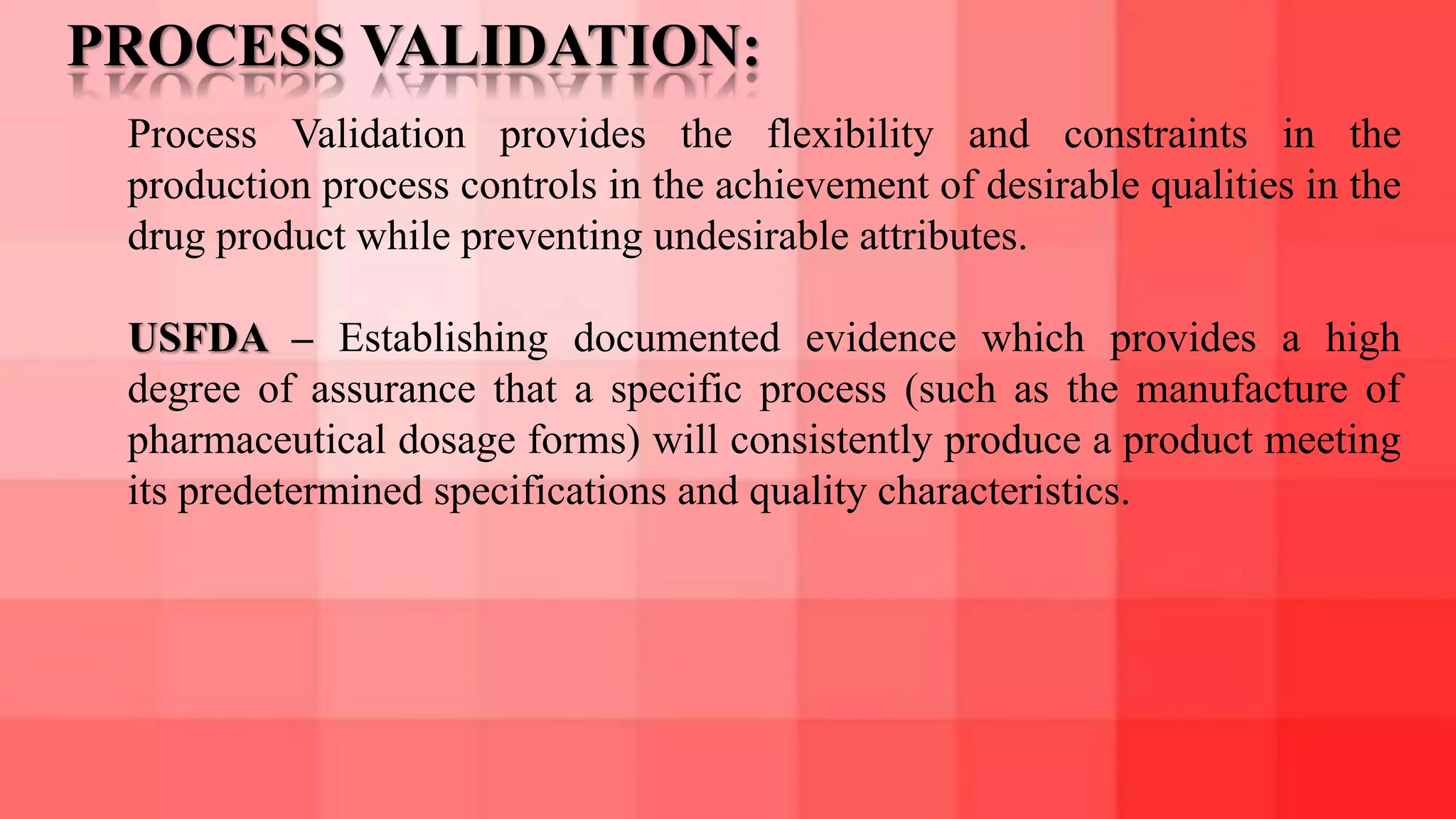 PROCESS VALIDATION OF AN OINMENT AND LIQUID ORALS | PPTX