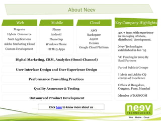 Neev Load Testing Services | PPT