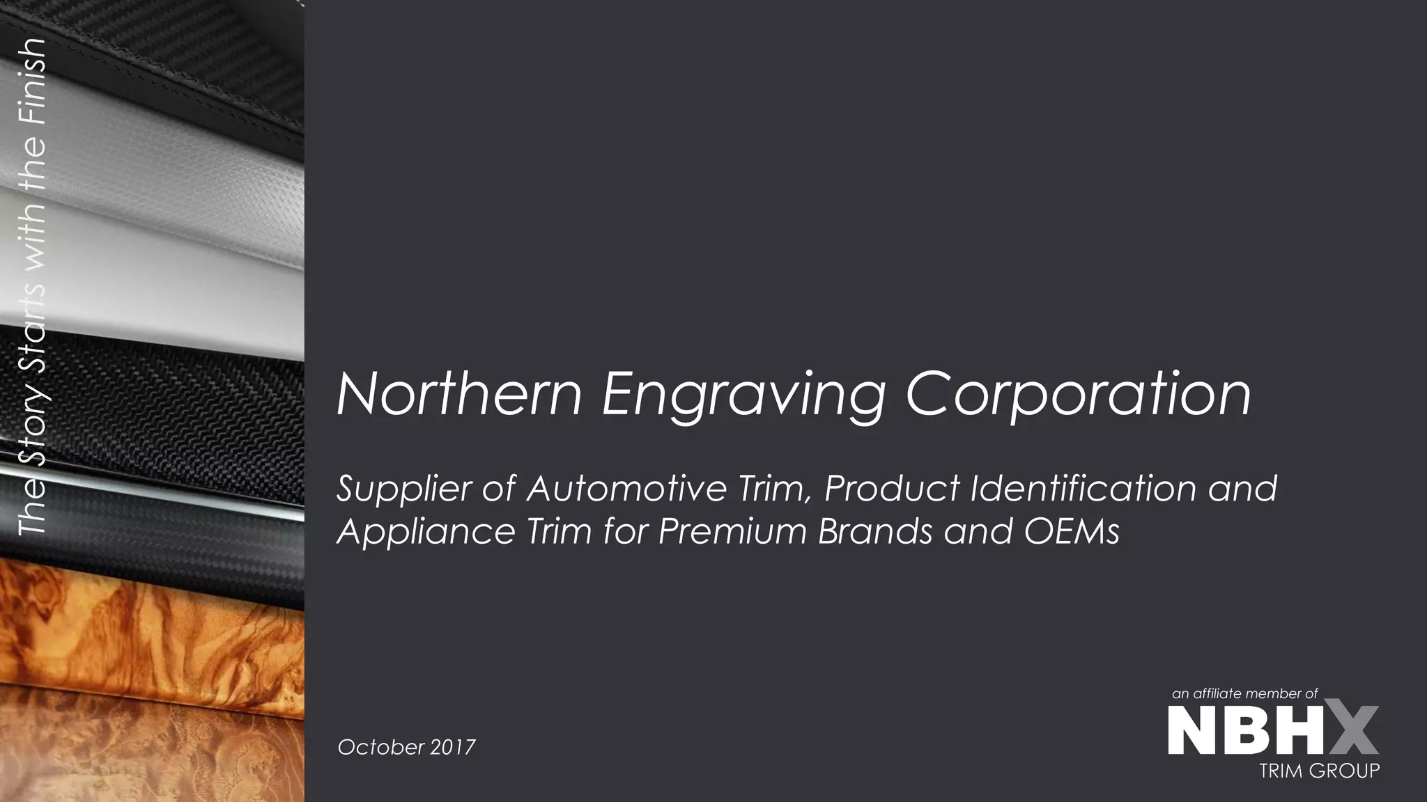 Northern Engraving | Modern Metal Trim, Nameplates and Appliance Panels ...