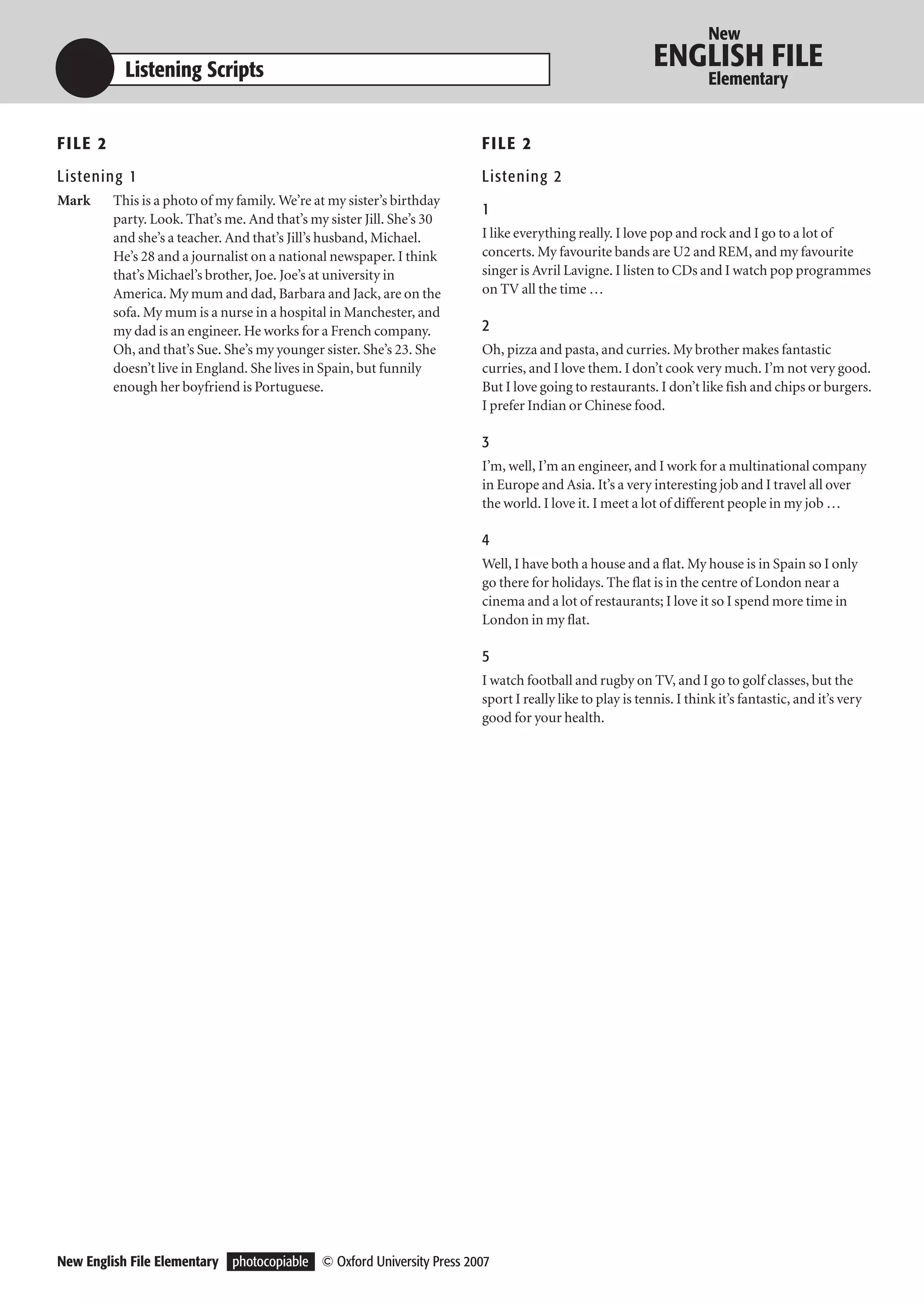 Nef elem file_listening_scripts | PDF