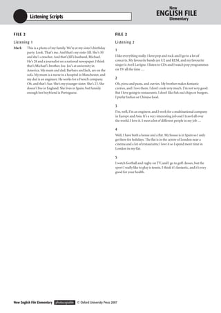 Nef elem file_listening_scripts | PDF