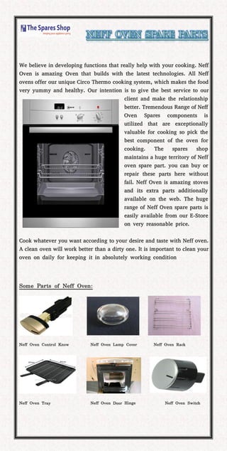 Neff oven spare parts | PDF