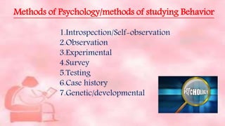 SCIENCE OF PSYCHOLOGY | PPT