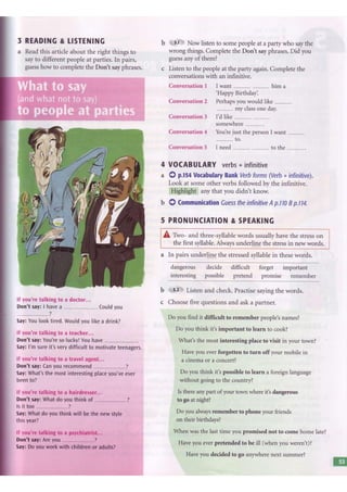 NEW ENGLISH FILE Pre Intermediate (unit 5) | PDF