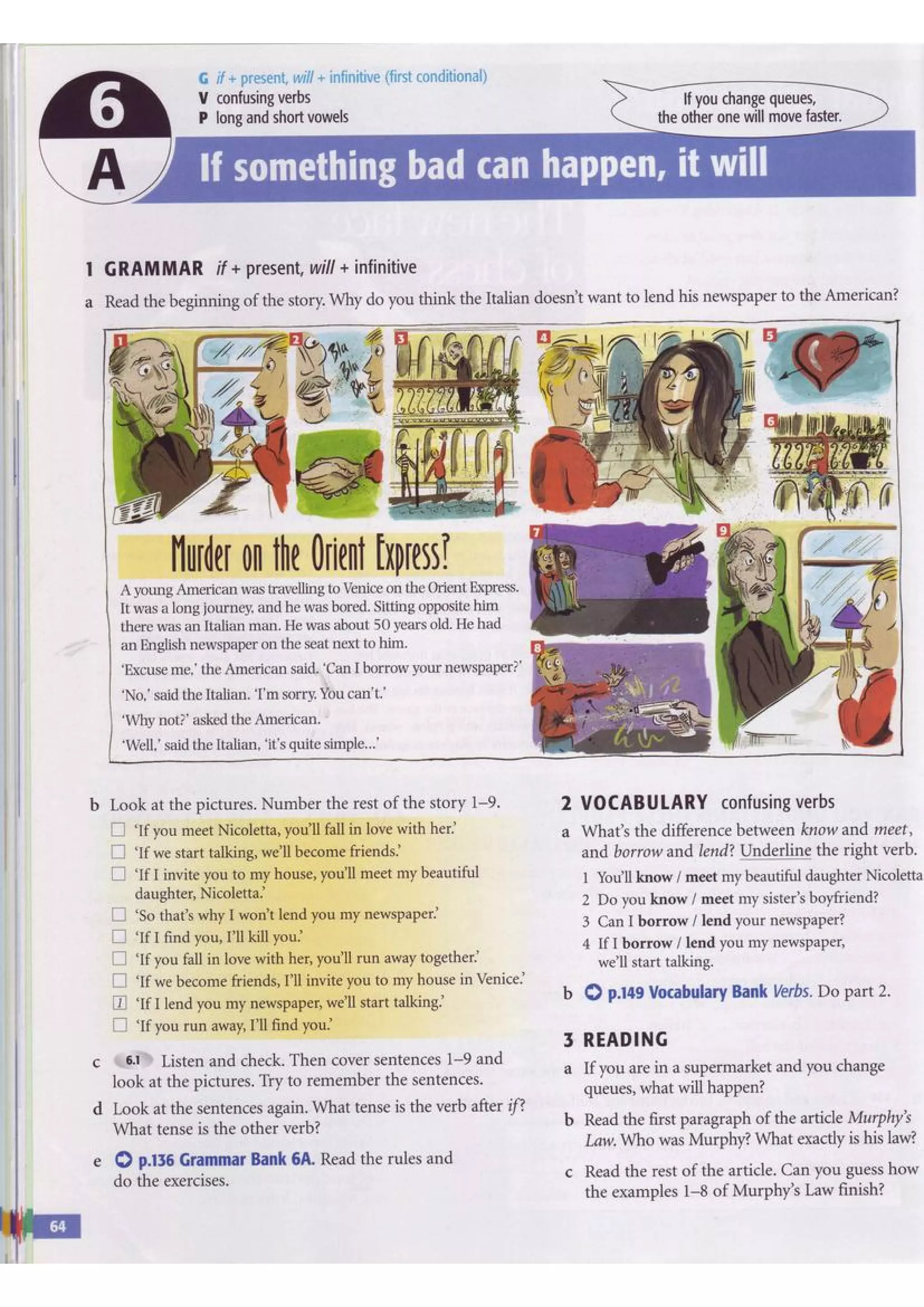 NEW ENGLISH FILE Pre Intermediate (unit 6) | PDF