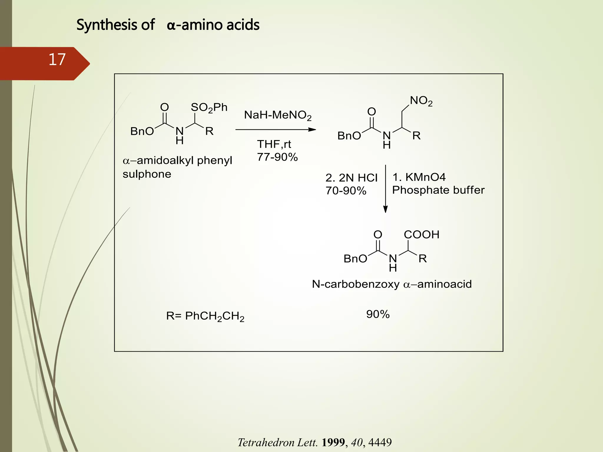 Nef reaction and its applications in chemistry | PPTX