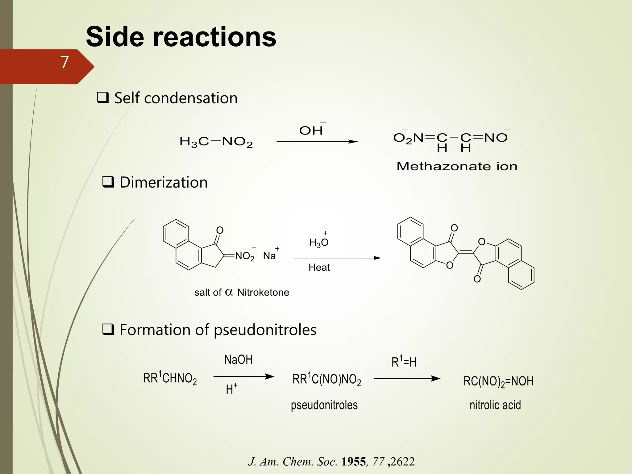Nef reaction and its applications in chemistry | PPTX