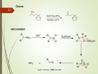 Nef reaction and its applications in chemistry | PPTX