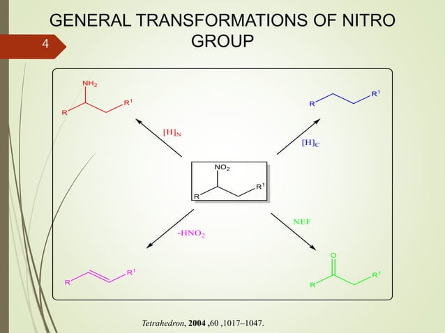 Nef reaction and its applications in chemistry | PPTX