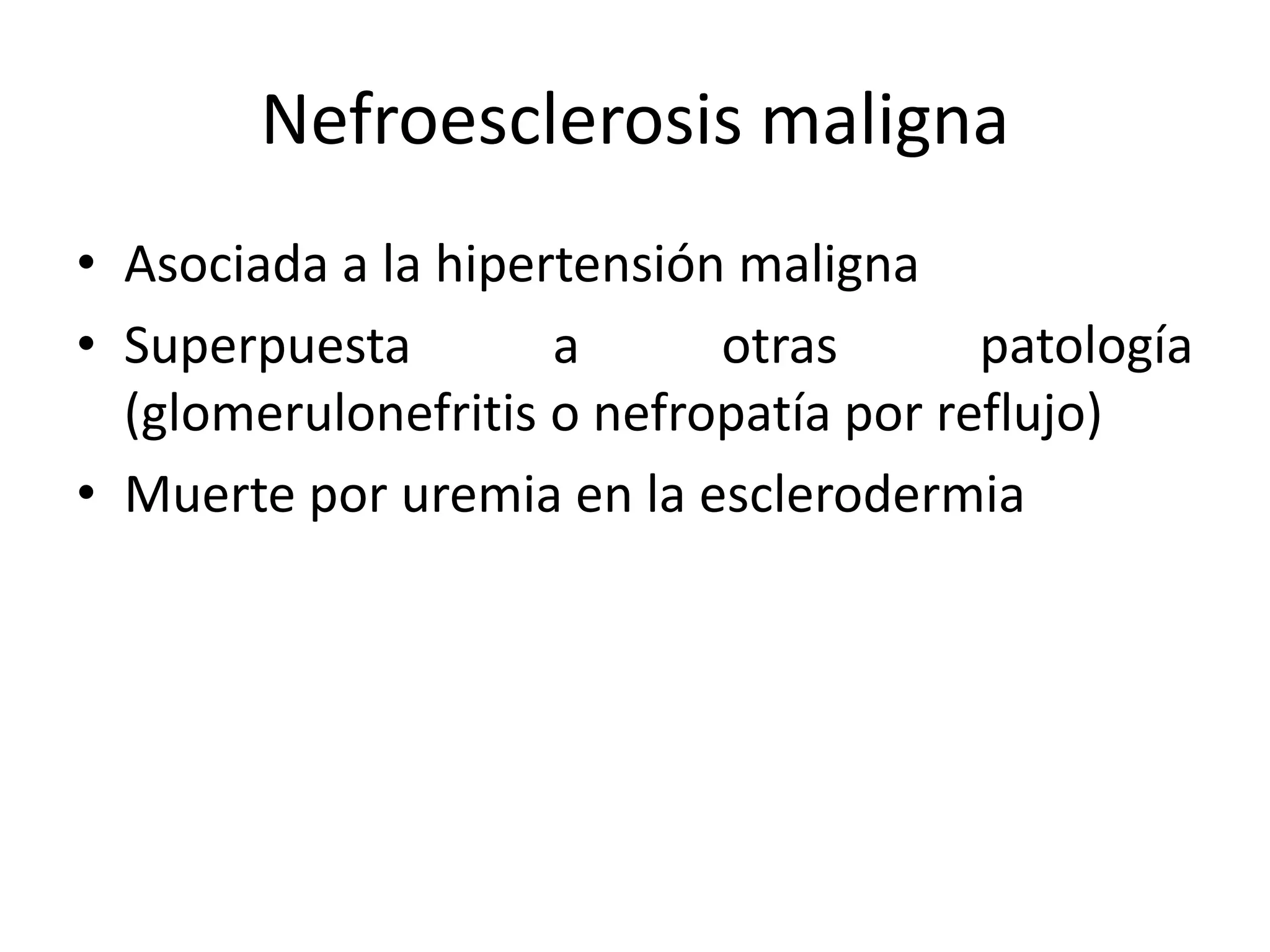 Nefroesclerosis | PPTX