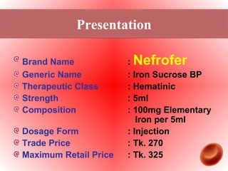 Iron Sucrose | PPT