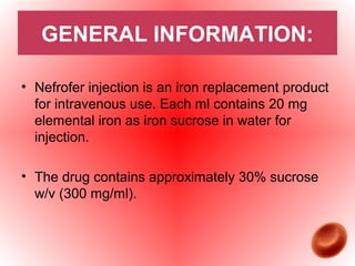 Iron Sucrose | PPT