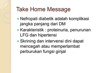 Nefropati diabetik -sony | PPTX