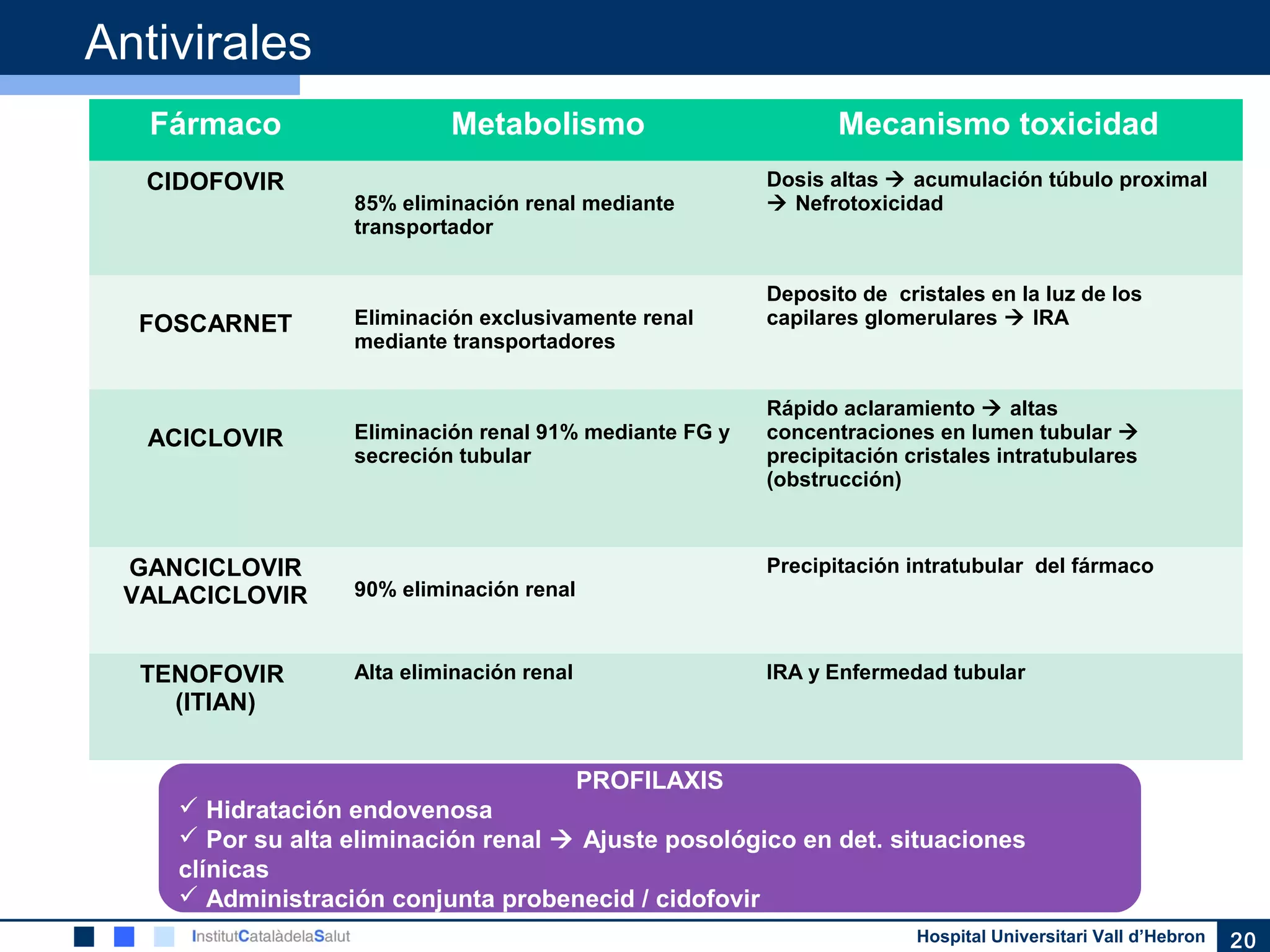 Nefrotoxicidad inducida por medicamentos (1) | PPT