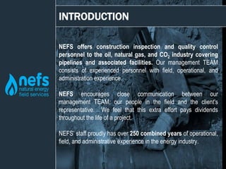 Natural Energy Field Services | PPT