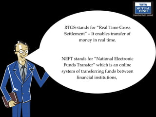 Neft and rtgs | PPT | Stocks and Bonds | Personal Investing