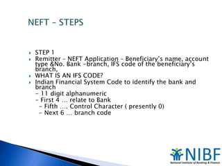 NEFT & RTGS | PPTX