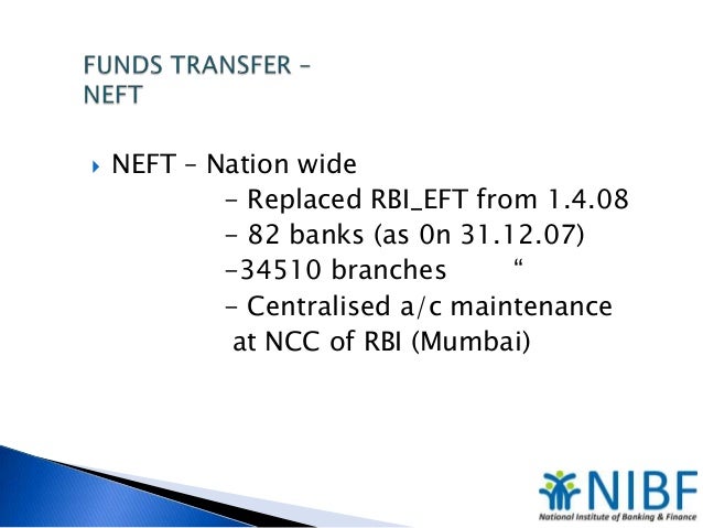 NEFT & RTGS
