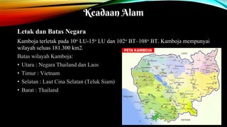 Negara negara asean kamboja | PPTX