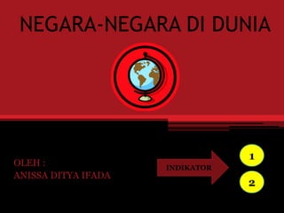 Negara negara di dunia | PPTX