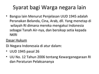 Negara dan konstitusi | PPT