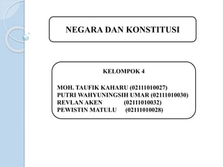 NEGARA DAN KONSTITUSI..pptx