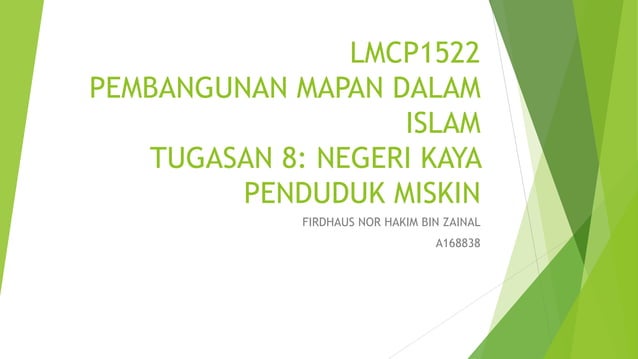 Negara kaya rakyat miskin | PPTX
