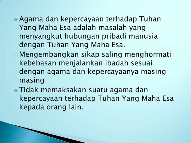 Negara pancasila yang berketuhanan yang maha esa | PPTX