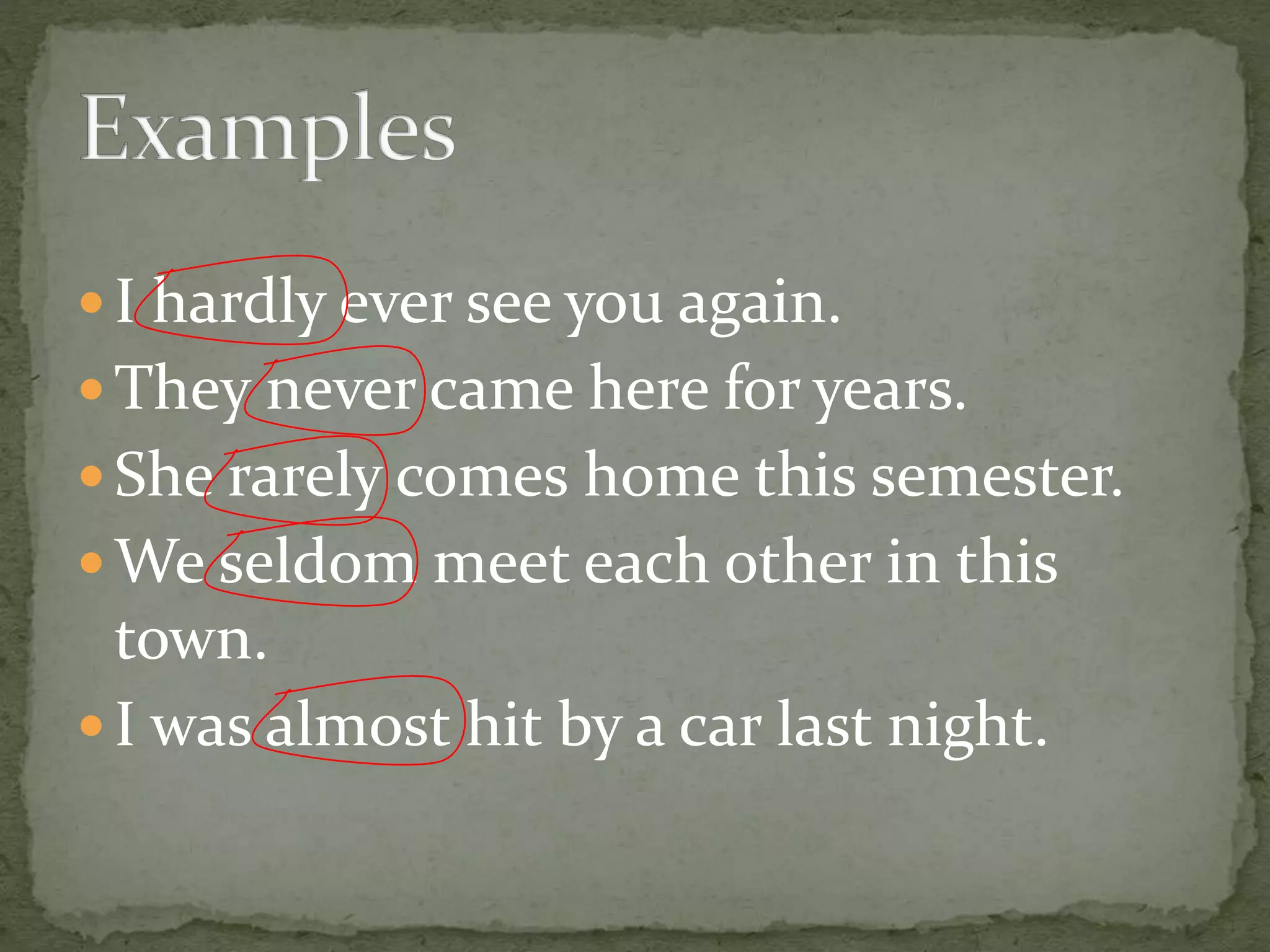 Negations (Morphology) | PPT