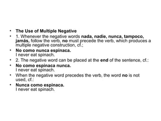 Negative expressions | PPT