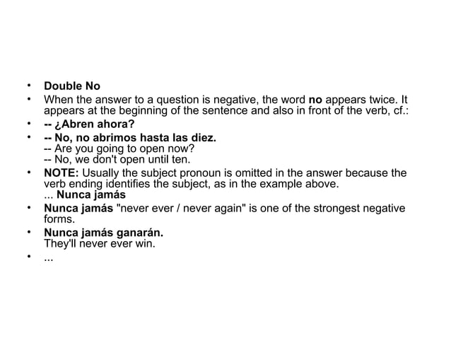 Negative expressions | PPT