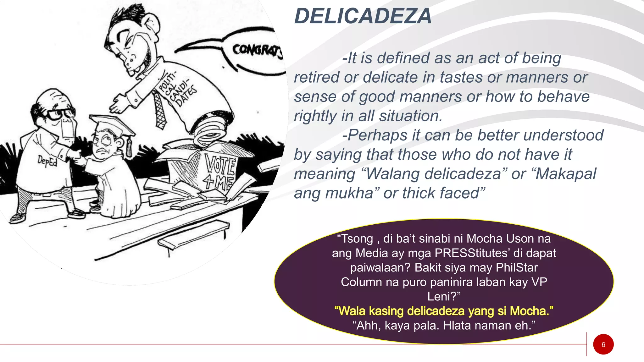 Negative Filipino Values | PPTX