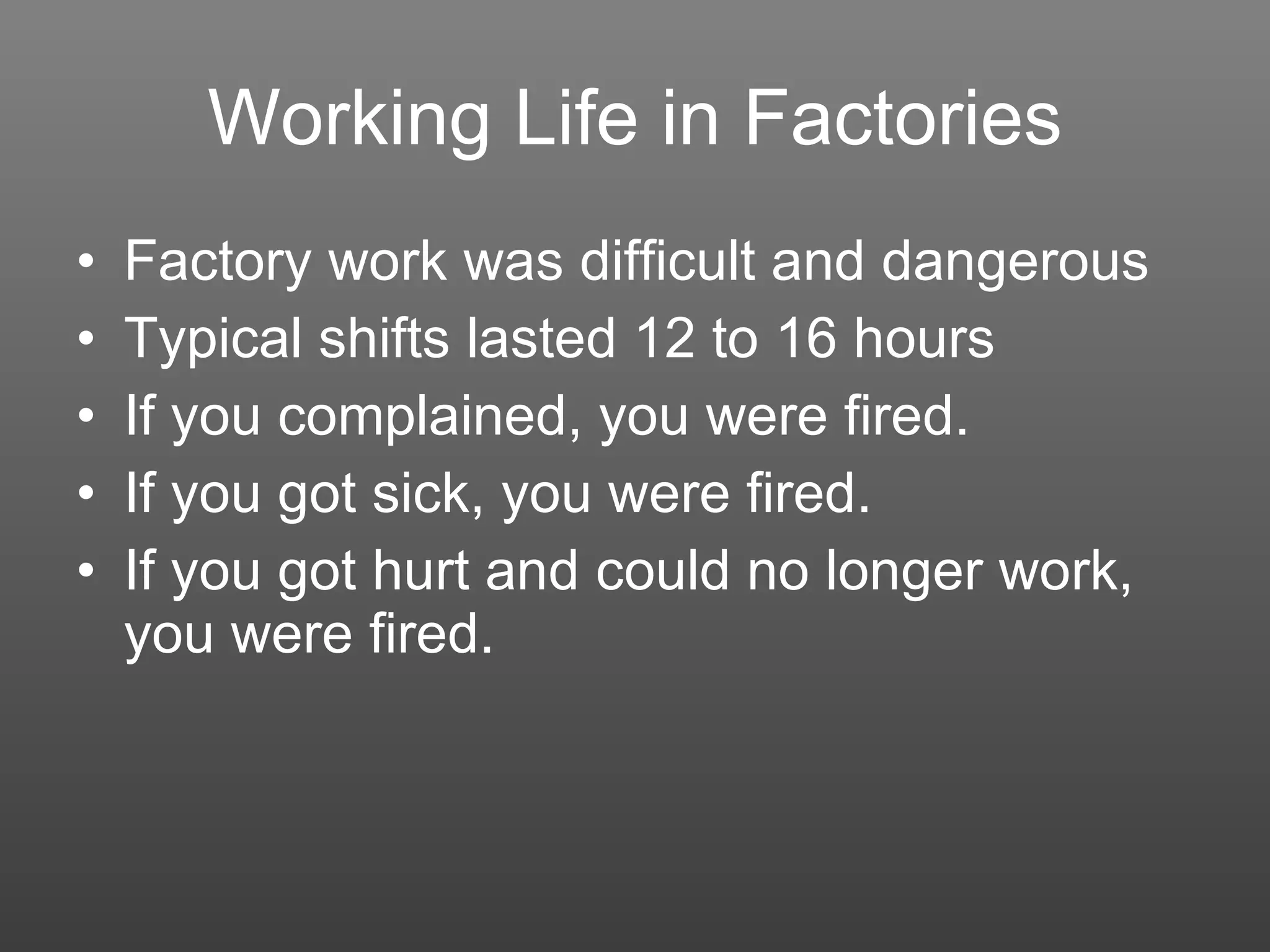Negative Effects Of The Industrial Revolution | PPT