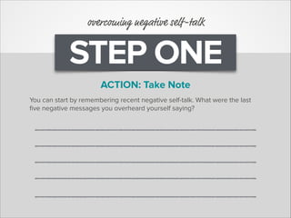 Overcoming Negative Self-Talk to Win in Health and Fitness | PDF