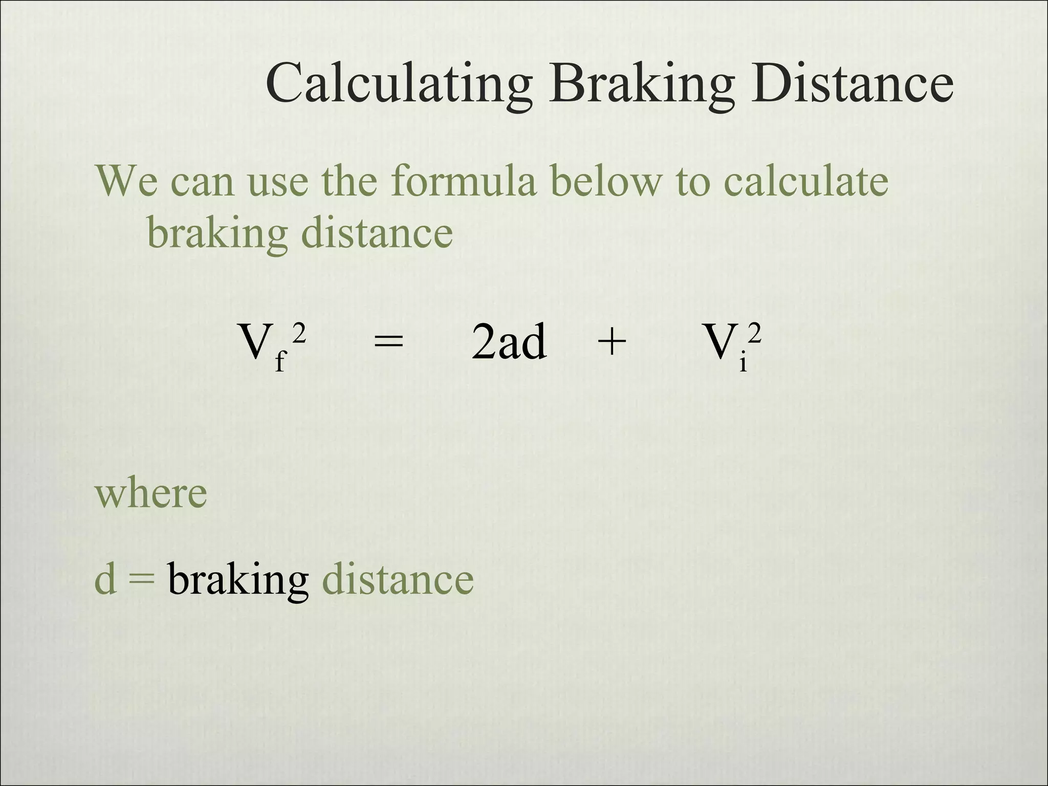 Negative acceleration | PPT