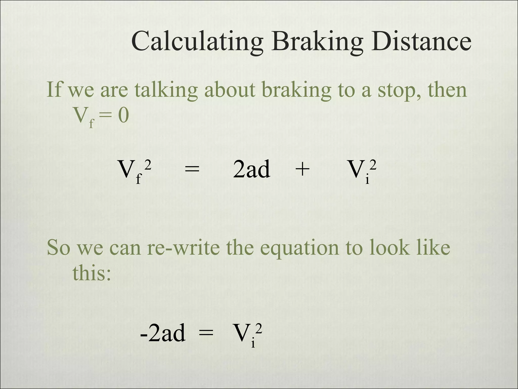 Negative acceleration | PPT