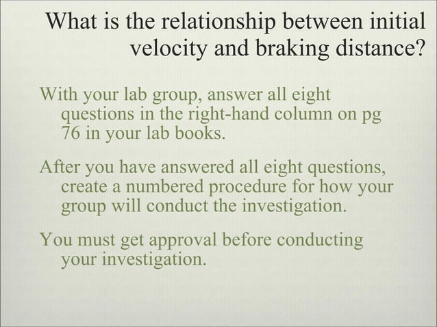 Negative acceleration | PPT
