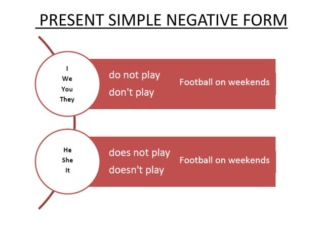 Negative and interrogative form simple present | PPTX
