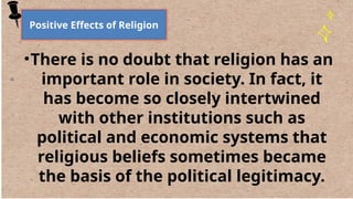NEGATIVE AND POSITIVE EFFECTS OF RELIGION GRADE 12.pptx